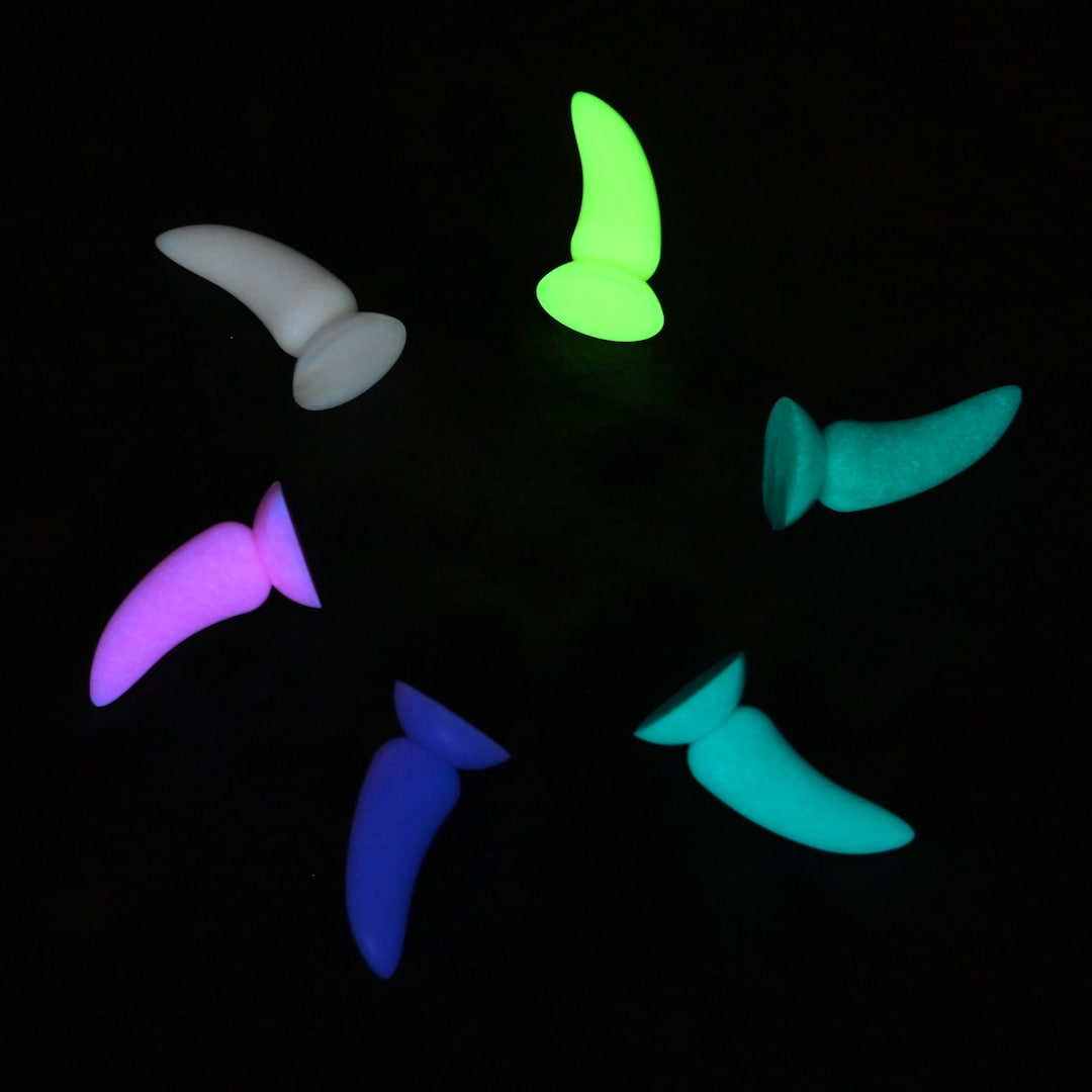 Glow in the Dark Plastic Claws for Fursuit Making - 6 Colors - Etsy