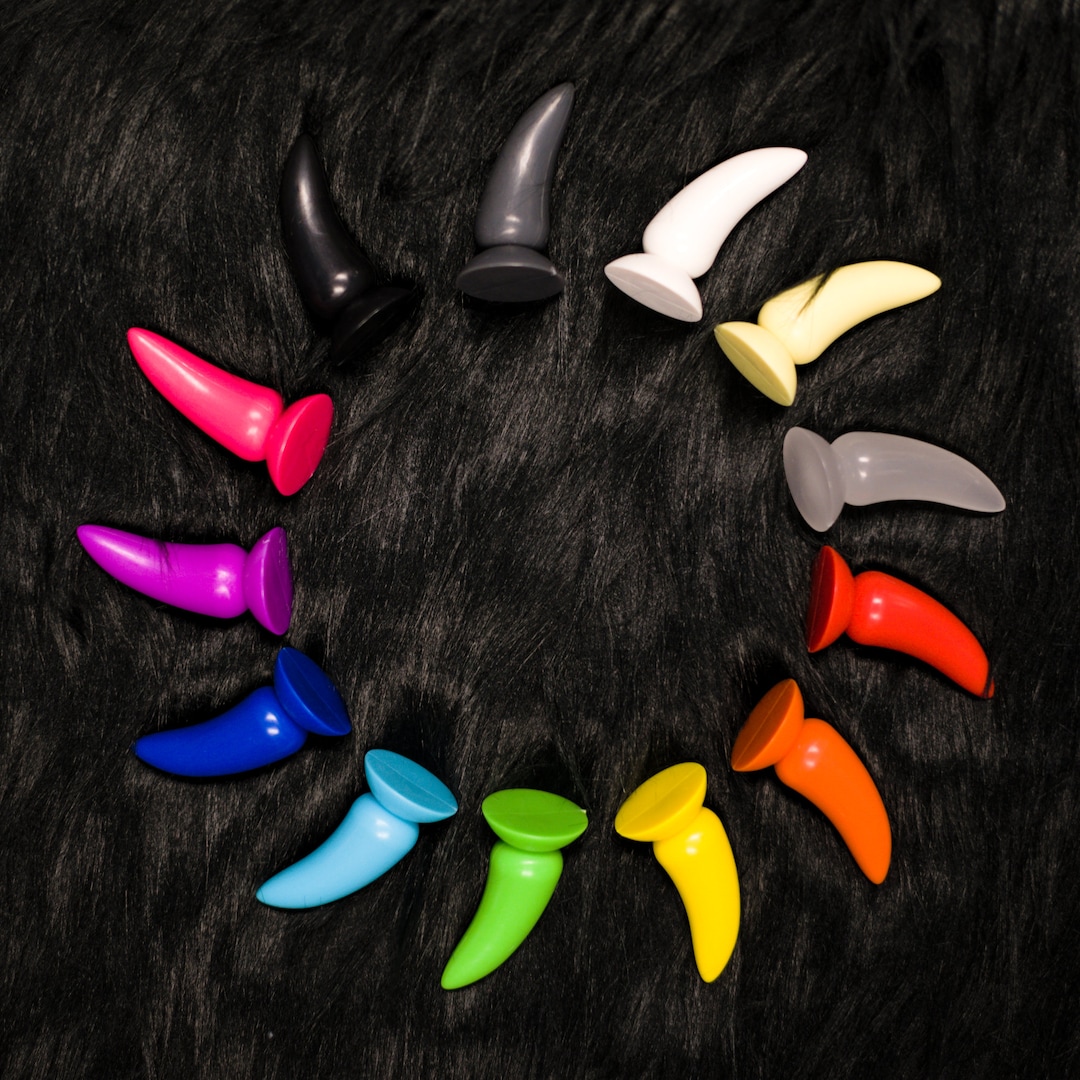 Deluxe Plastic Claws for Fursuit Making - 11 Colors - Etsy