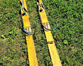 Wooden skis | Etsy