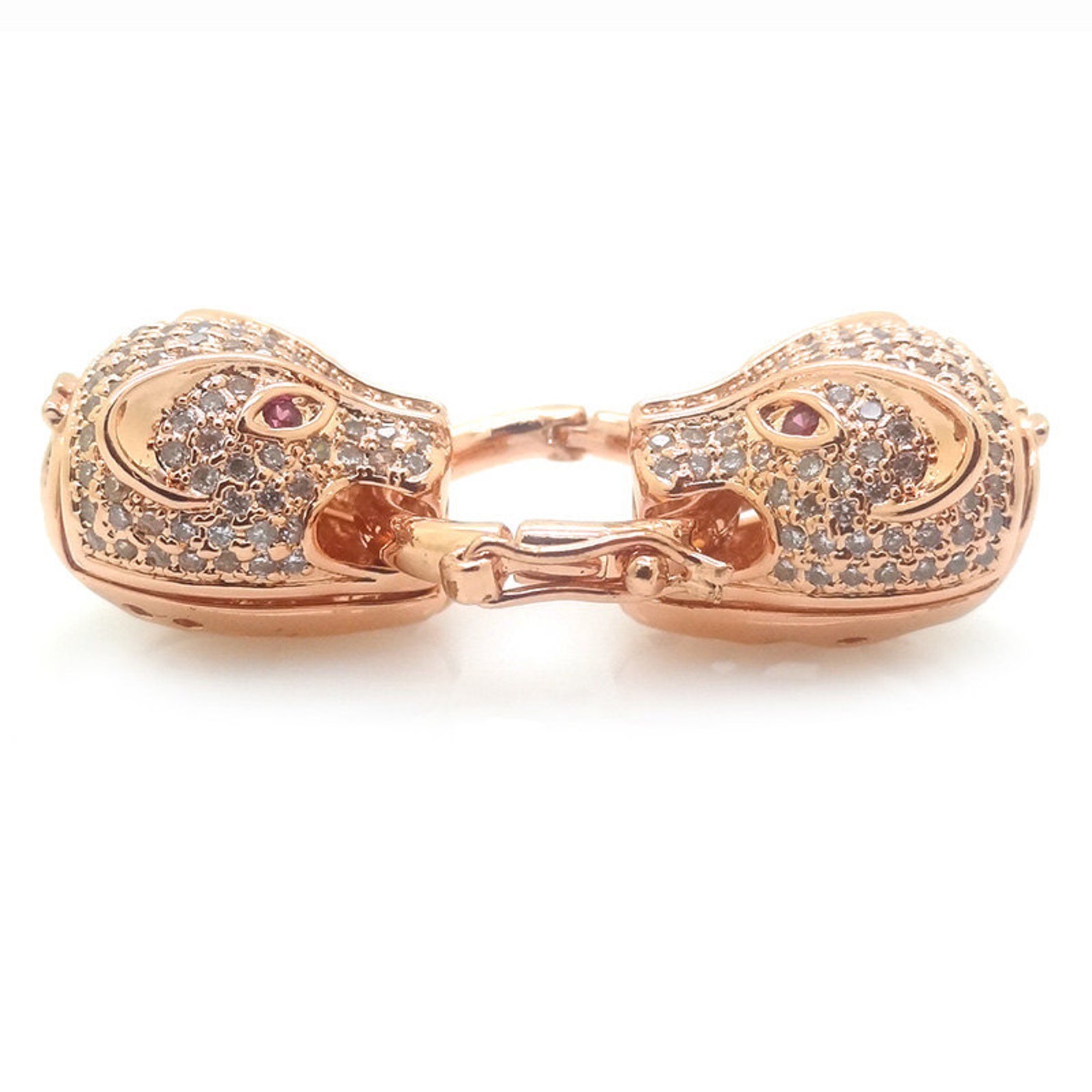 Unique Jewelry Clasp & Hooksred Eye Leopard Clasp of Bracelet | Etsy