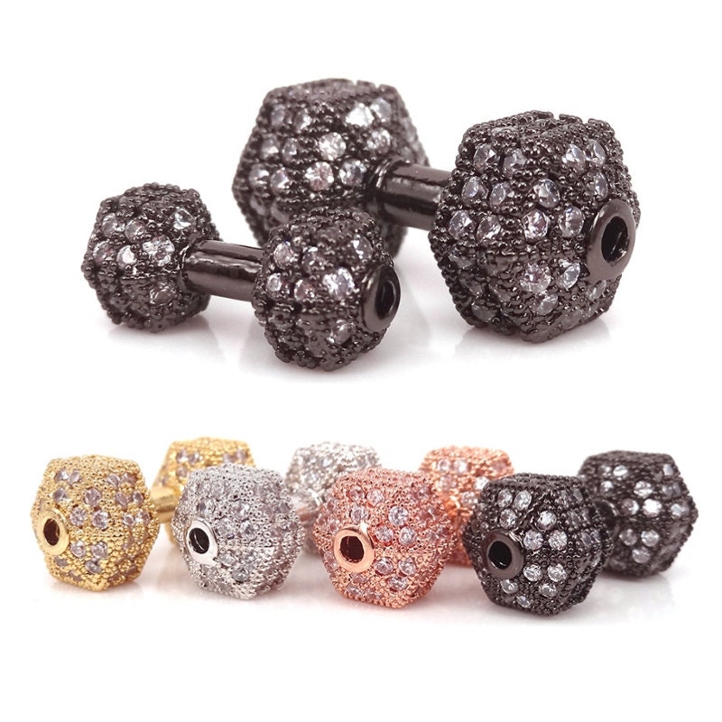 Dumbbell Beaded Bracelet - Etsy