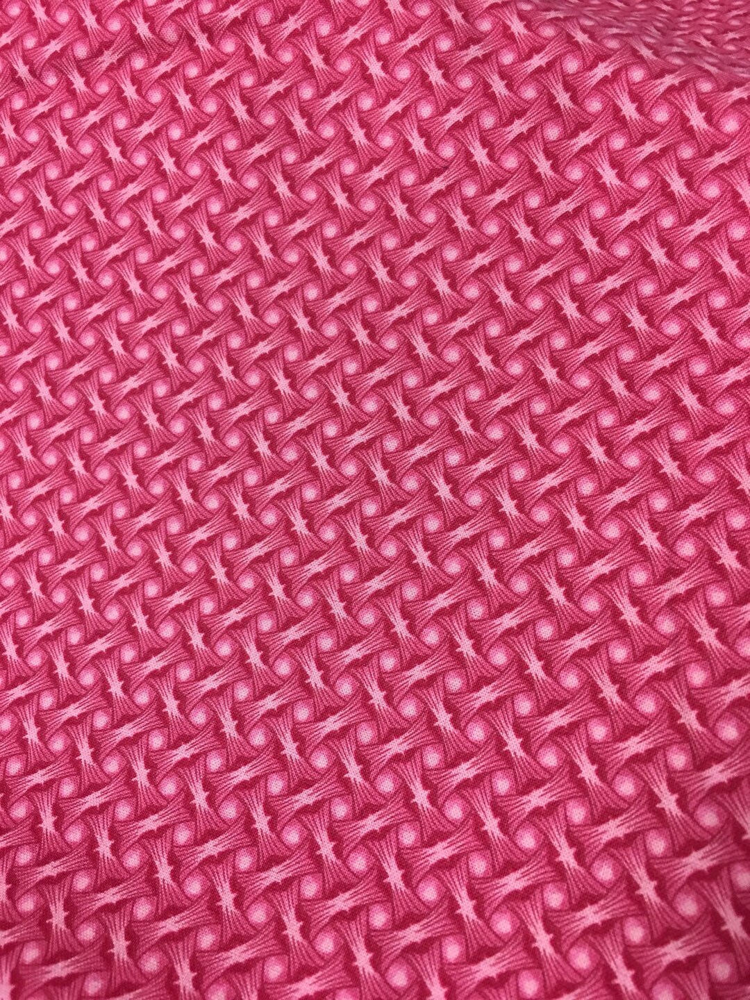 Hot Pink Tone on Tone Design by Benartex, by the HALF Yard, Cotton ...