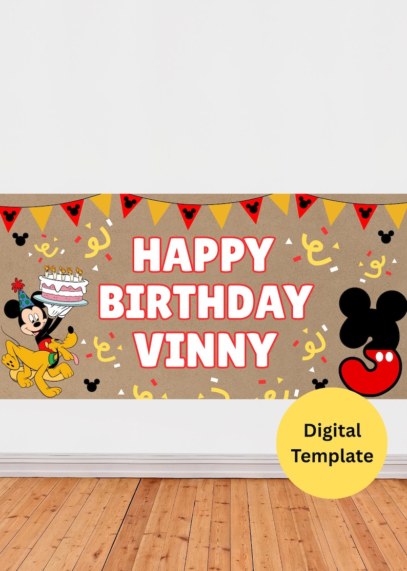 Custom Banner Digital Templates - Etsy
