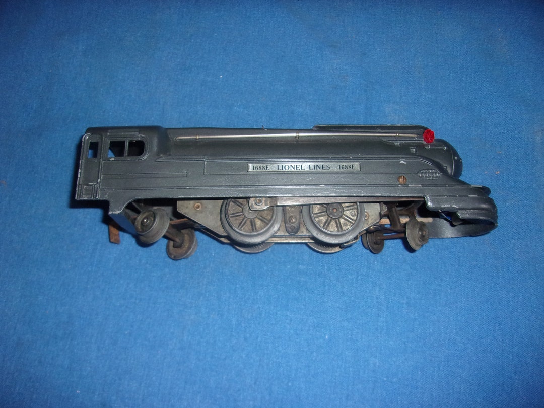 Vintage Pre War Lionel Lines 1688E O 027 Gauge 2-4-2 Gun Metal Gray ...