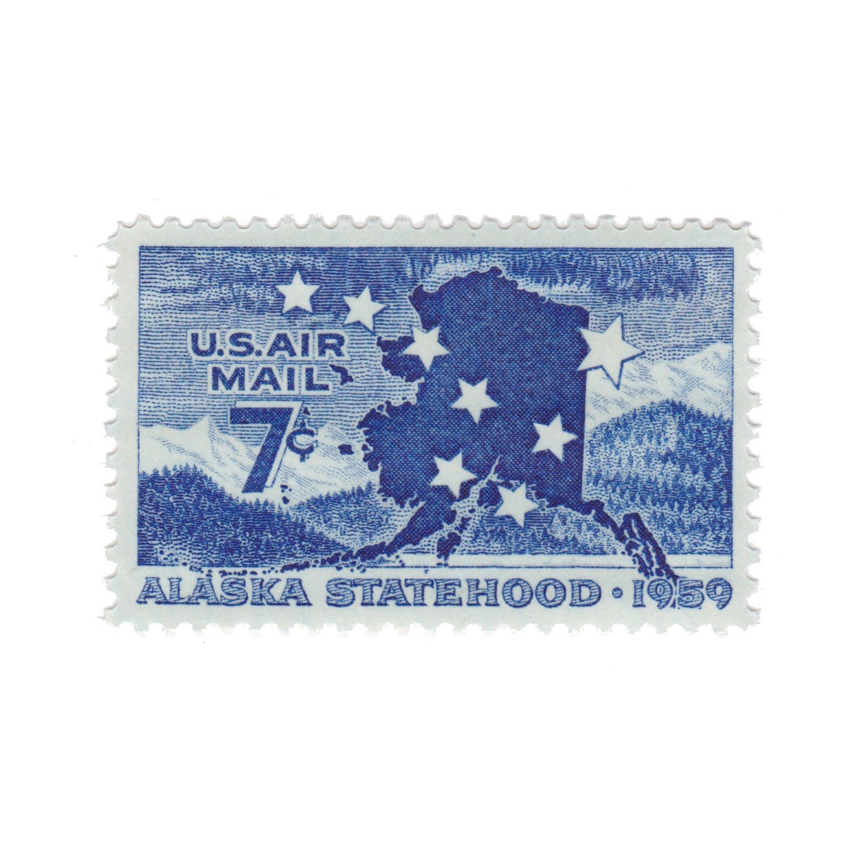 Airmail Postage Stamp