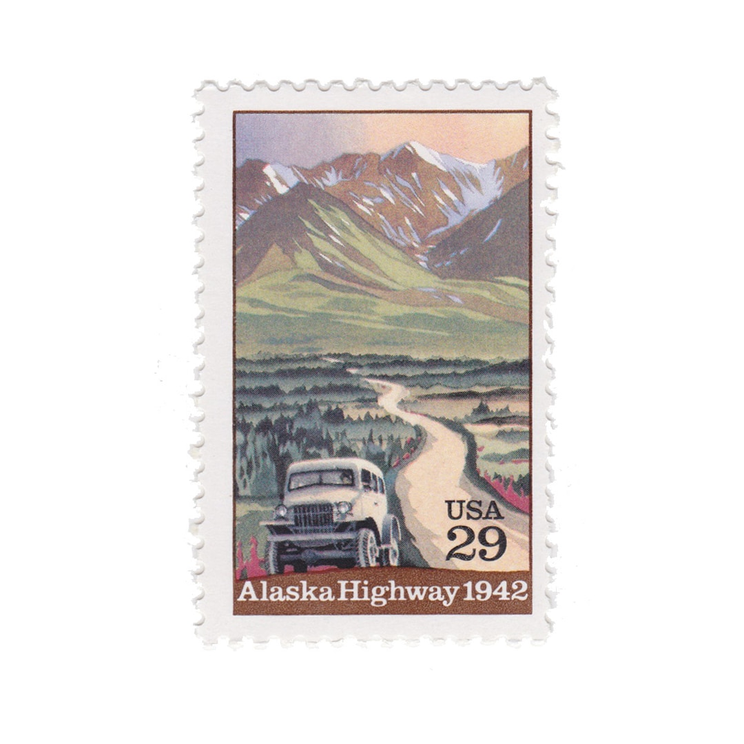 1992 29c Alaska Highway Single US Vintage Postage Stamp Item No. 2635 ...