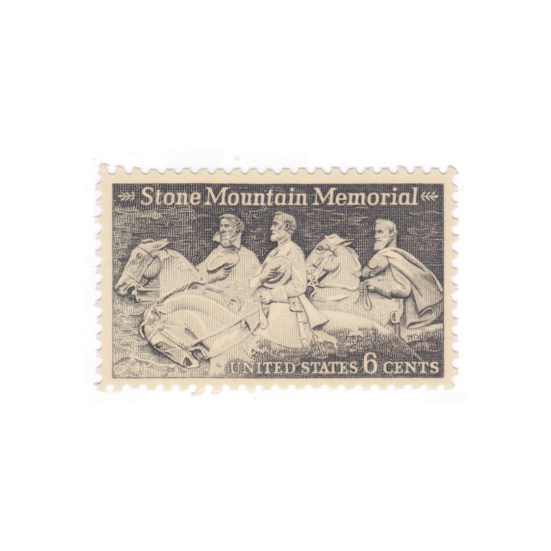 1970 6c Stone Mountain Memorial Single Unused Vintage - Etsy