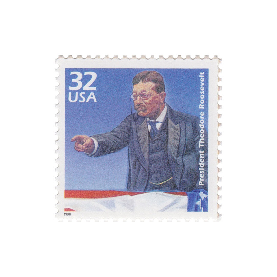 1998 Celebrate the Century 1900s Series 32c Theodore Roosevelt Single ...