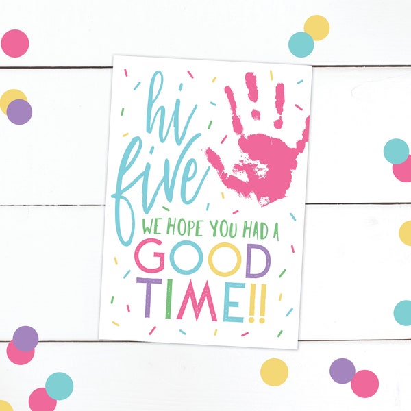 High Five Party Favors - Etsy
