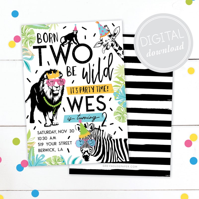 Two at the Zoo - Etsy