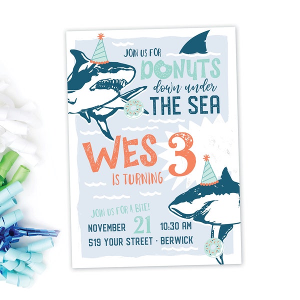 Baby Shark 3rd Birthday Party - Etsy