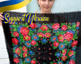 Traditional Ukrainian Head Scarf - Etsy