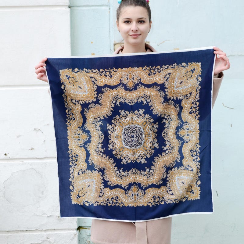 Mandala Scarf - Etsy