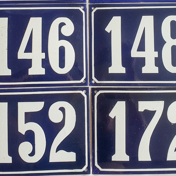 French House Numbers - Etsy