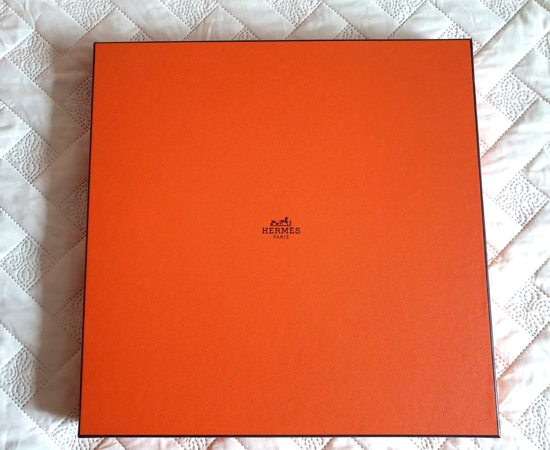 Hermes Orange Box Storage Jewelry or Trinket Box With Lid - Etsy New ...