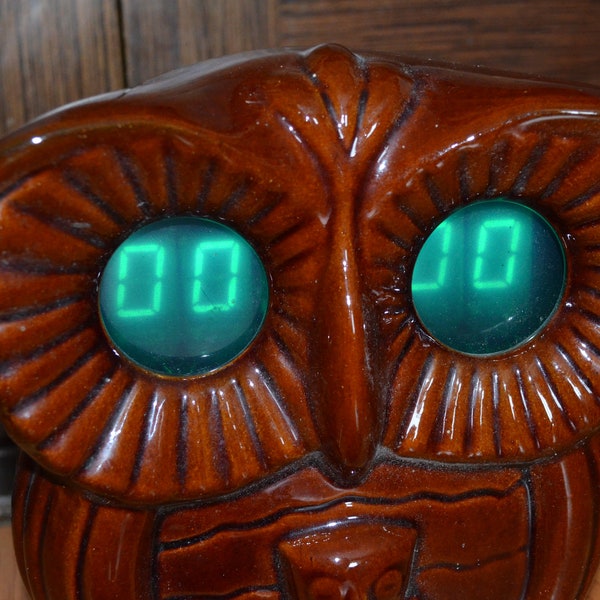 Owl Clock - Etsy