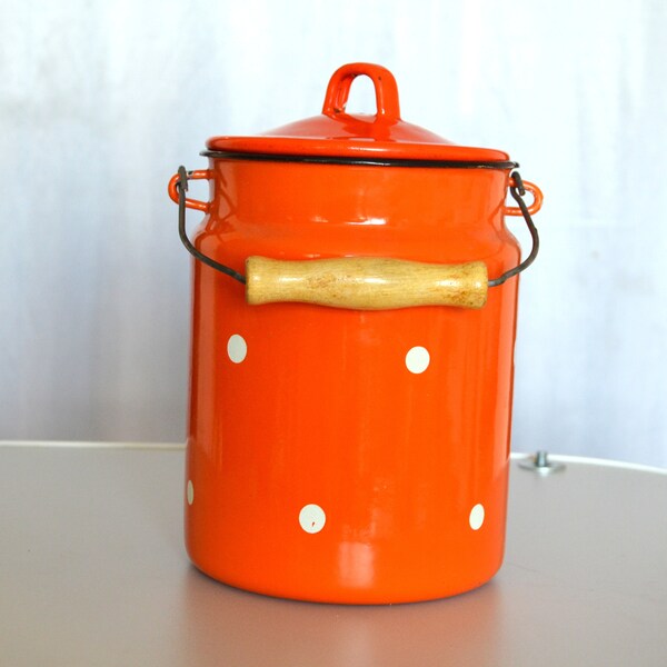 Enamel Bucket - Etsy