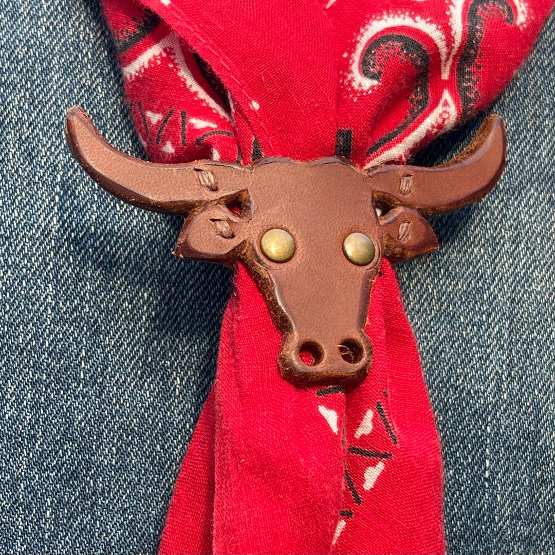 Steerhead Bolo Toggle Slider for Your kerchief Scarf or - Etsy