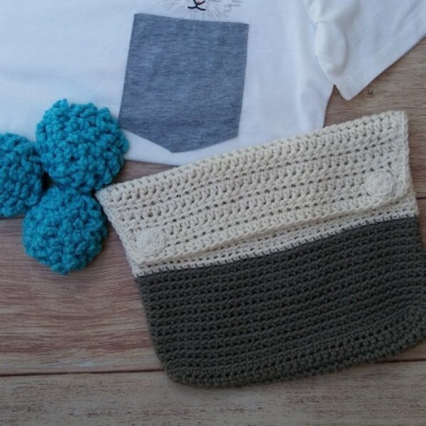 Colorblock Clutch - Etsy