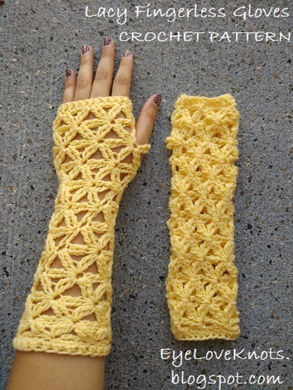 Wristers Crochet Pattern