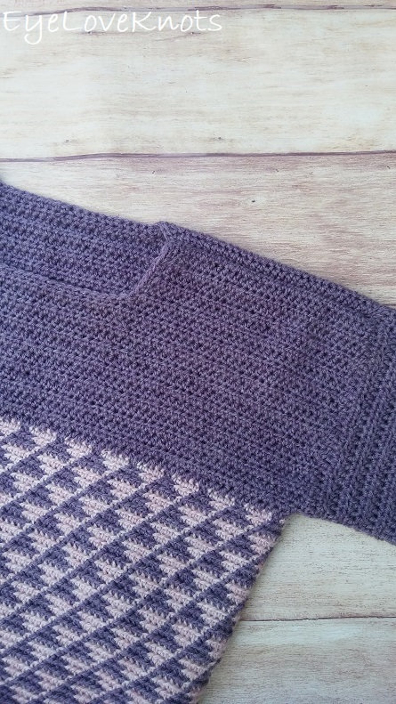 CROCHET PATTERN - Tessellated Triangles Sweater, Crochet Sweater ...