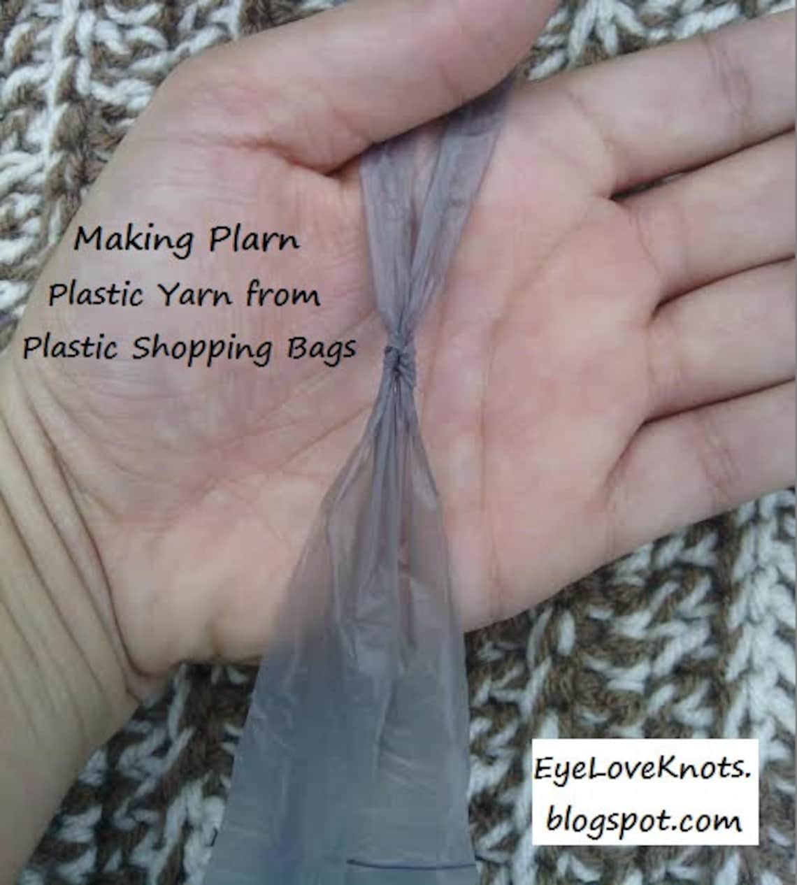 CROCHET TUTORIAL How to Make Plarn How to Make Plastic - Etsy