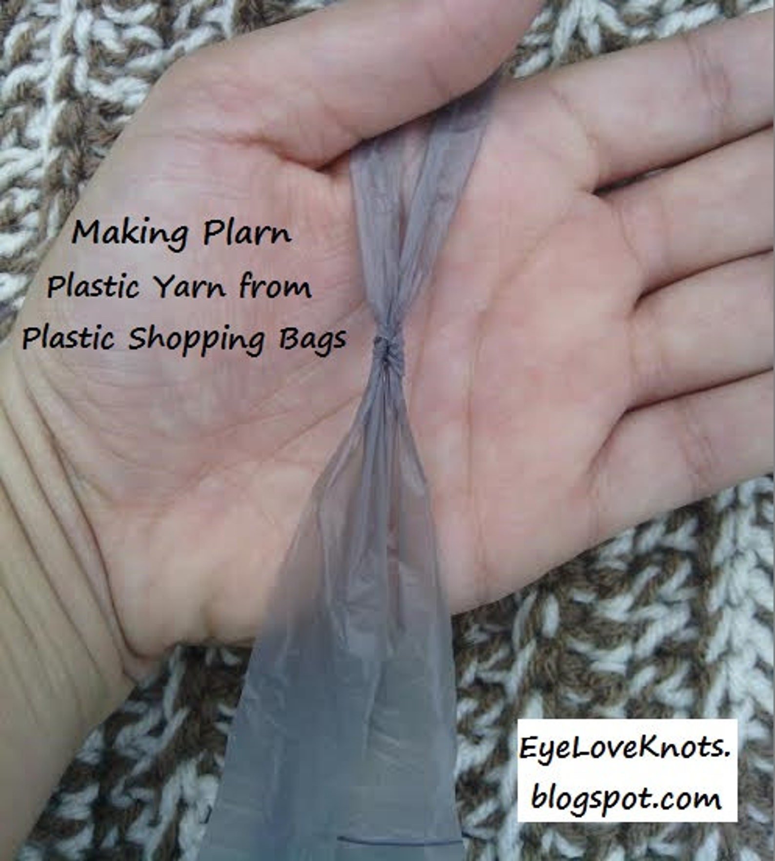 CROCHET TUTORIAL How to Make Plarn How to Make Plastic - Etsy