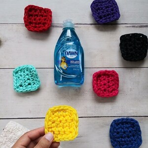 Easy Single Crochet Dish Scrubbie Pattern, Easy Single Crochet Dish ...