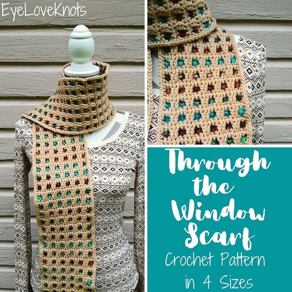 Mosaic Crochet Pattern Fall Crochet Pattern Through the - Etsy