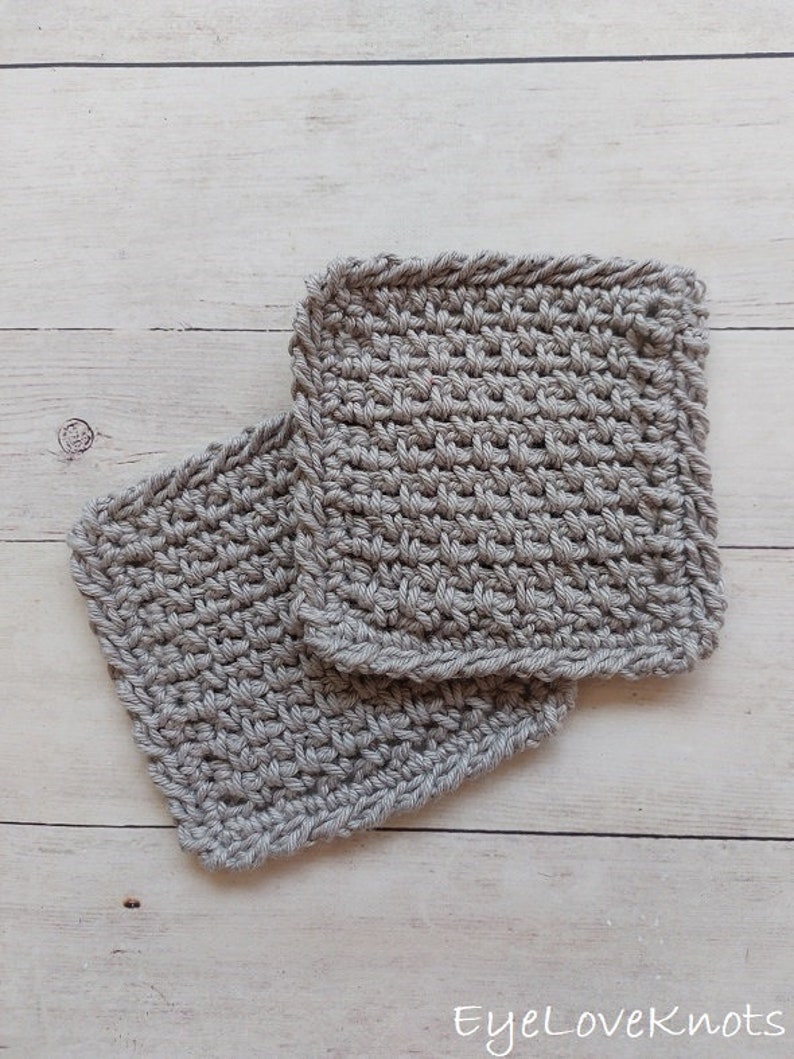 Moss Stitch Coaster Crochet Pattern Landon Coaster Crochet - Etsy