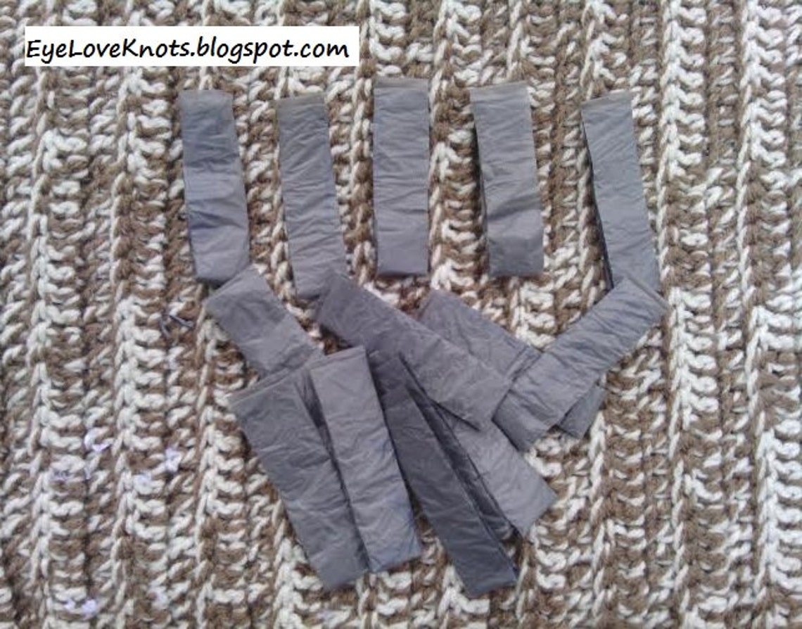 CROCHET TUTORIAL How to Make Plarn How to Make Plastic - Etsy