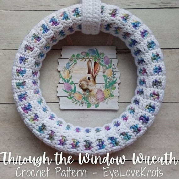 Spring Crochet Pattern Crochet Wreath Pattern Crochet 12 - Etsy