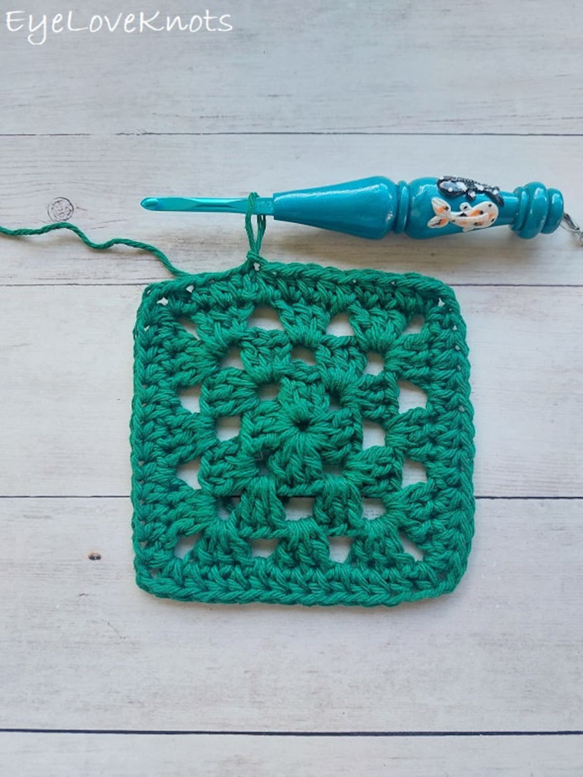 How to Crochet Evenly Around a Granny Square, Step by Step Crochet ...