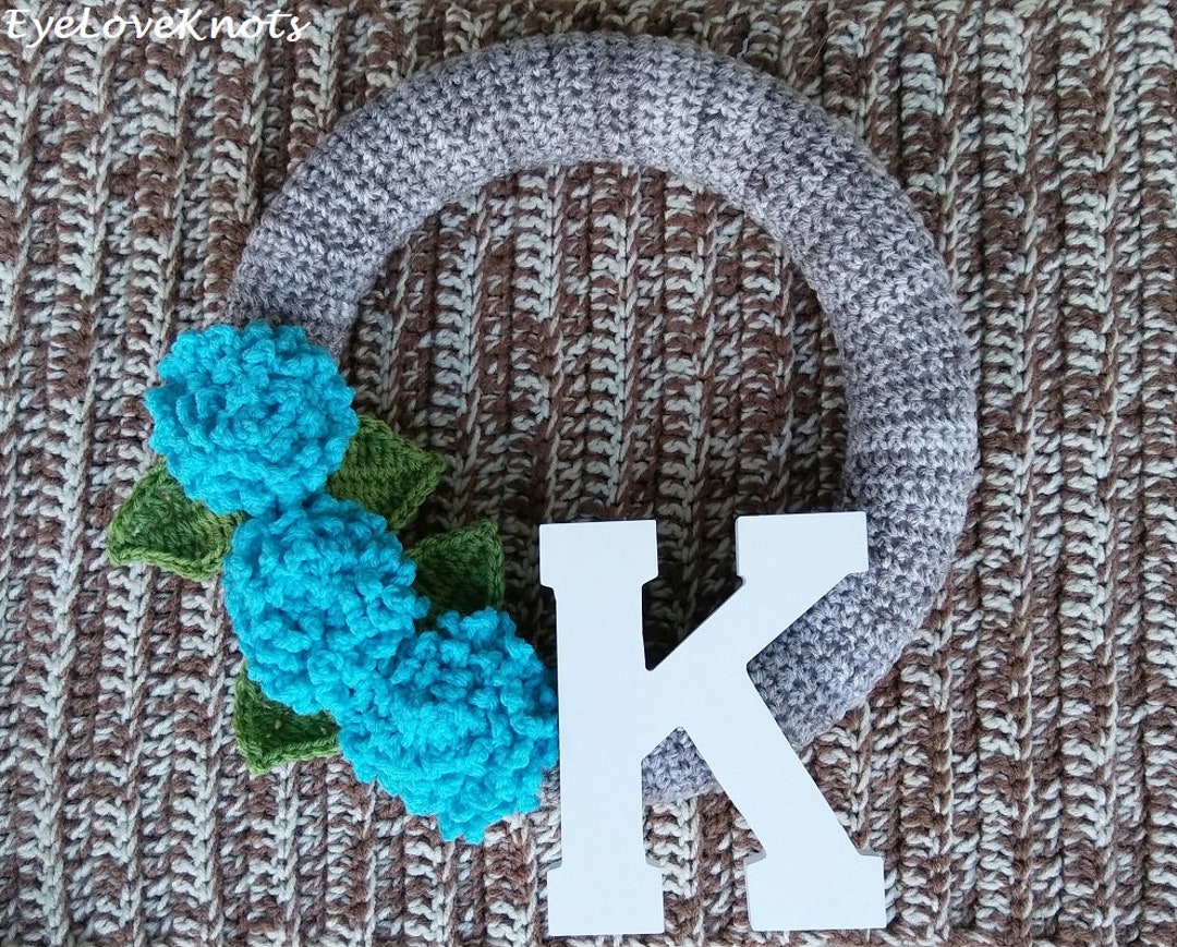 Spring Crochet Pattern, Wreath Crochet Pattern, Endless Summer Crochet ...