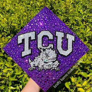 Custom Rhinestone Grad Caps - Etsy
