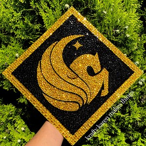 Custom Rhinestone Grad Caps - Etsy