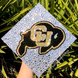 Custom Rhinestone Grad Caps - Etsy