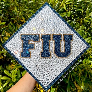 Custom Rhinestone Grad Caps - Etsy