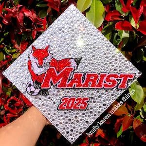 Custom Rhinestone Grad Caps - Etsy