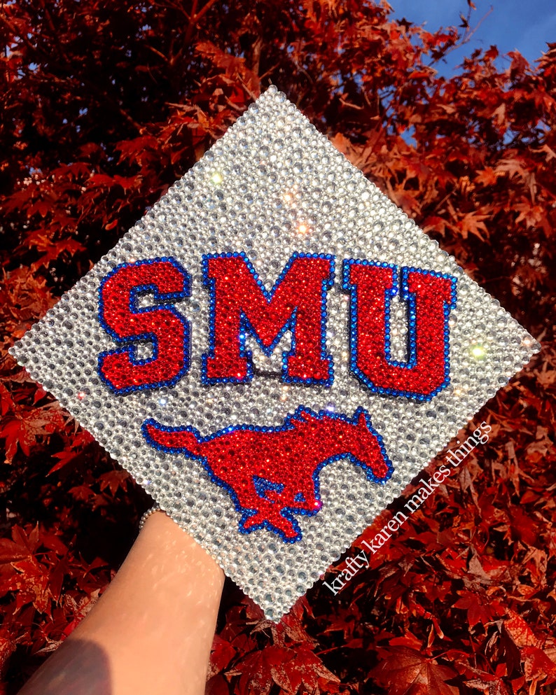 Custom Rhinestone Grad Caps - Etsy