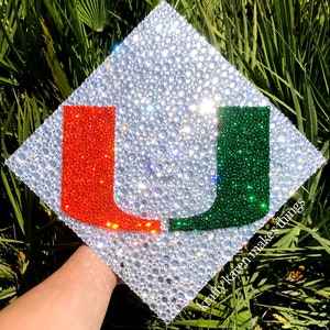 Custom Rhinestone Grad Caps - Etsy