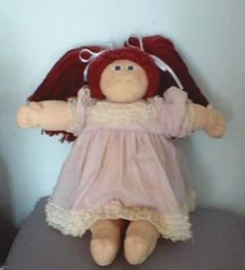 1983 Vintage Soft Sculpture Cloth Doll PDF DIGITAL PATTERN - Etsy