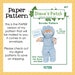 17. Scrubs Nurse Doctor PAPER PATTERN for 16" Cabbage Patch Kids Dolls ...