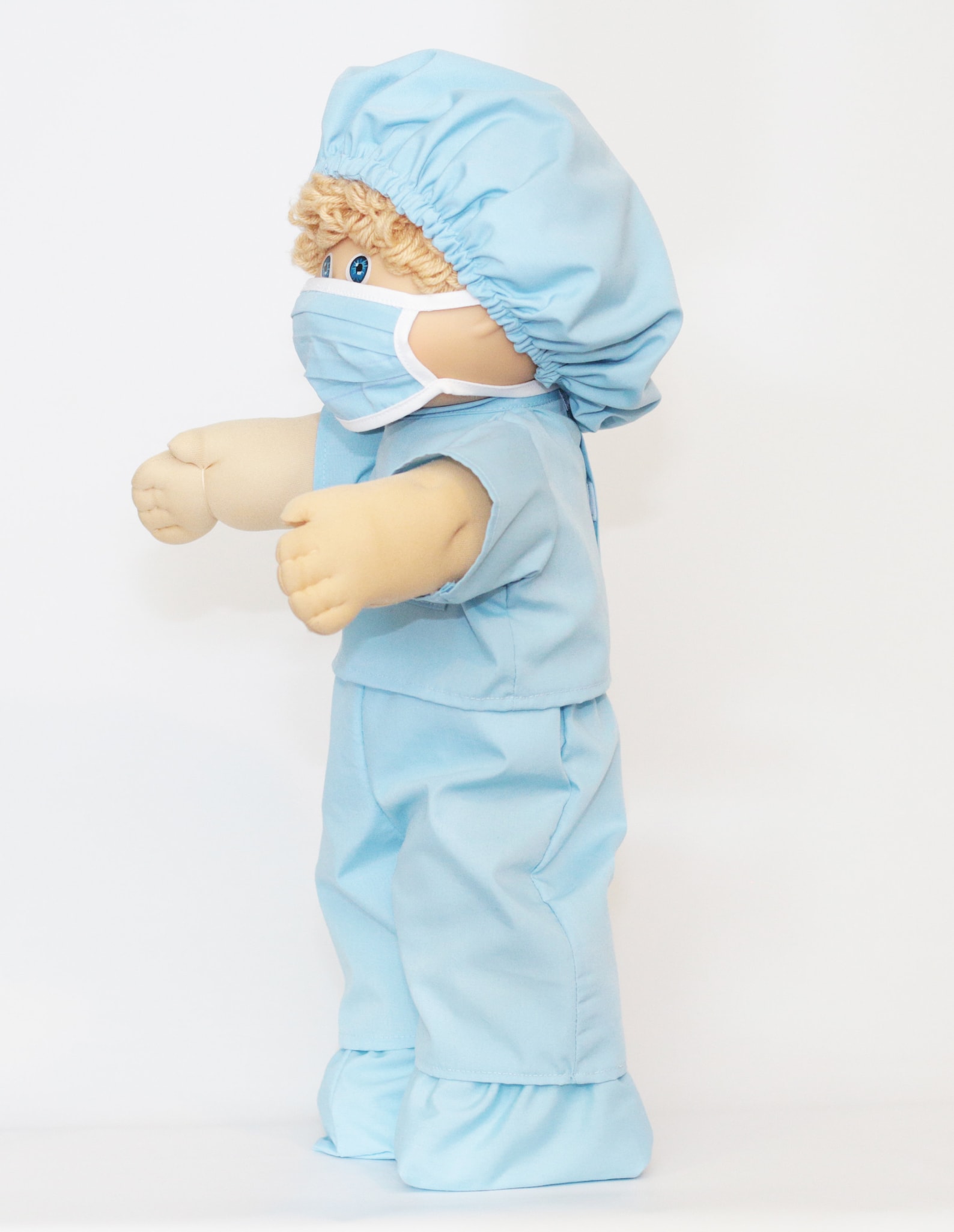 17. Scrubs Nurse Doctor PAPER PATTERN for 16" Cabbage Patch Kids Dolls ...