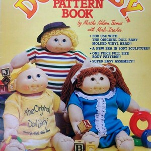 PDF Digital Download Doll Baby Pattern Book Fibre Crafts FCM 101 Martha ...
