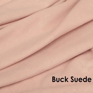 Buck Suede Deer Suede Doll Making Fabric - Doll Face Pink, Doll Skin ...