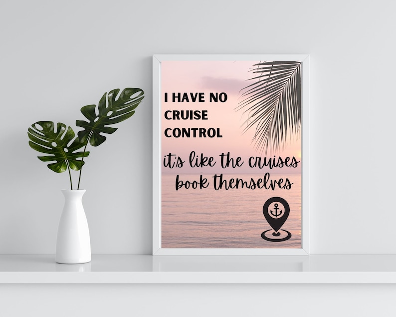 It's Like the Cruises Book Themselves | Cruise Door | Cabin Sign ...