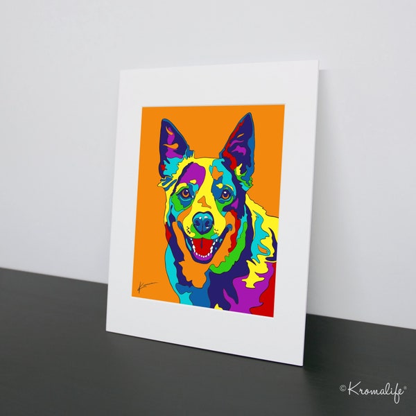 Cattle Dog Art - Etsy