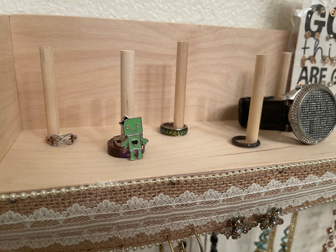 The Glam Rack - Jewelry Organizer - Etsy