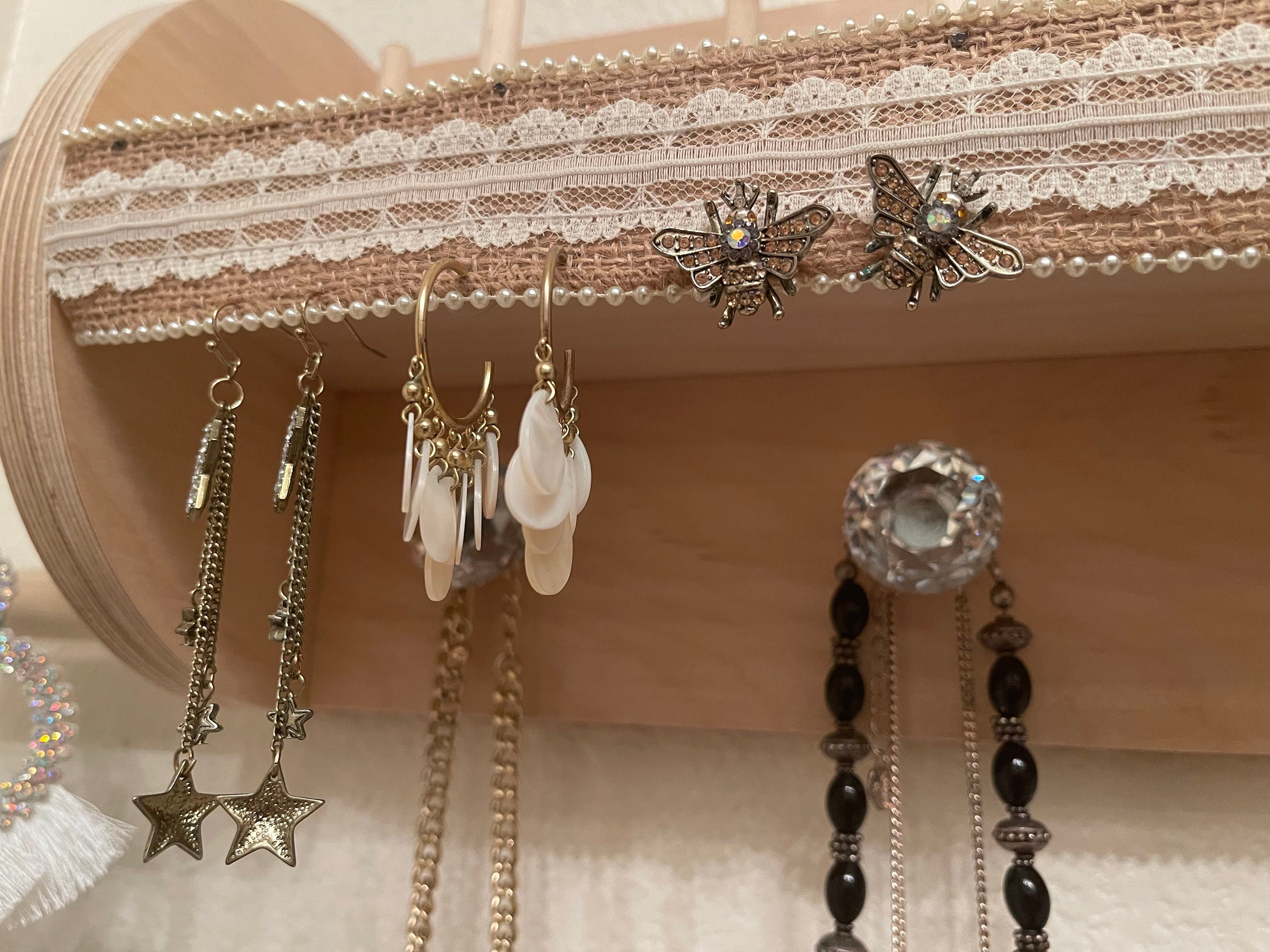 The Glam Rack - Jewelry Organizer - Etsy